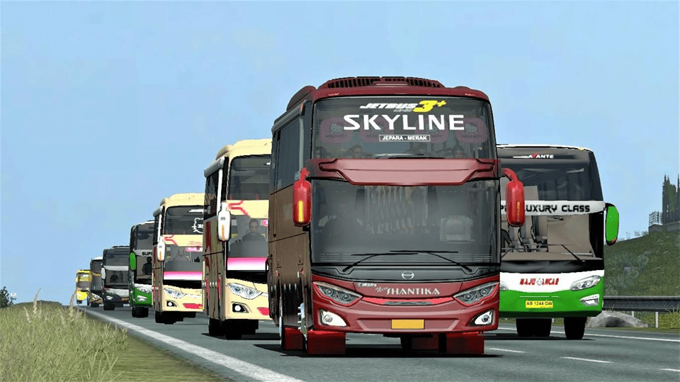 Mod bus ets2 indonesia