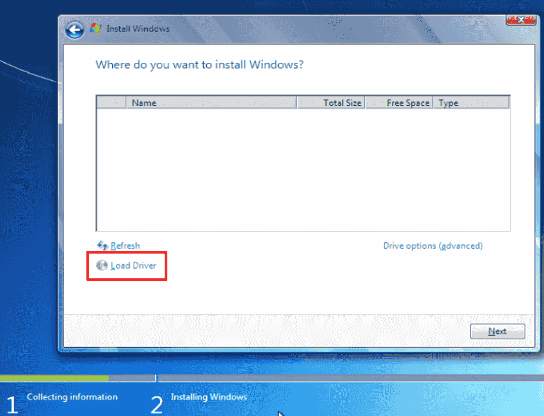 Windows won t install on ssd