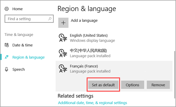 Windows 10 1703 language pack download