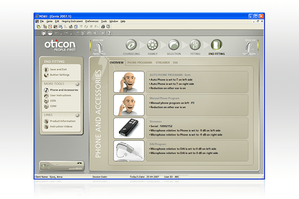 Oticon genie 2 software update
