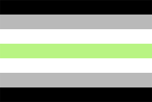 Black american gay pride flag