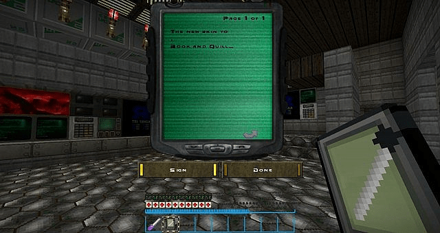 Minecraft doom texture pack