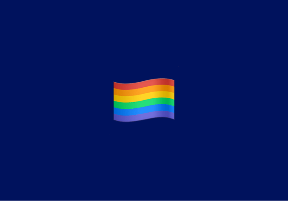 Why are there six colors in the gay pride flag
