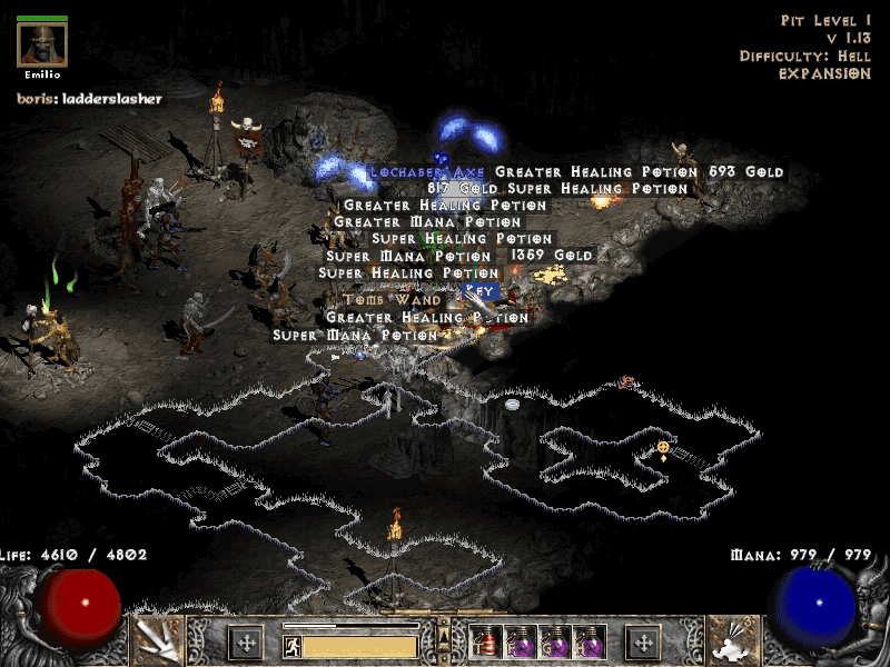 D2 arm of king leoric