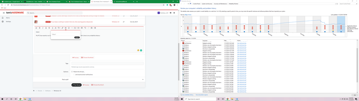 Windows 10 keeps closing programs