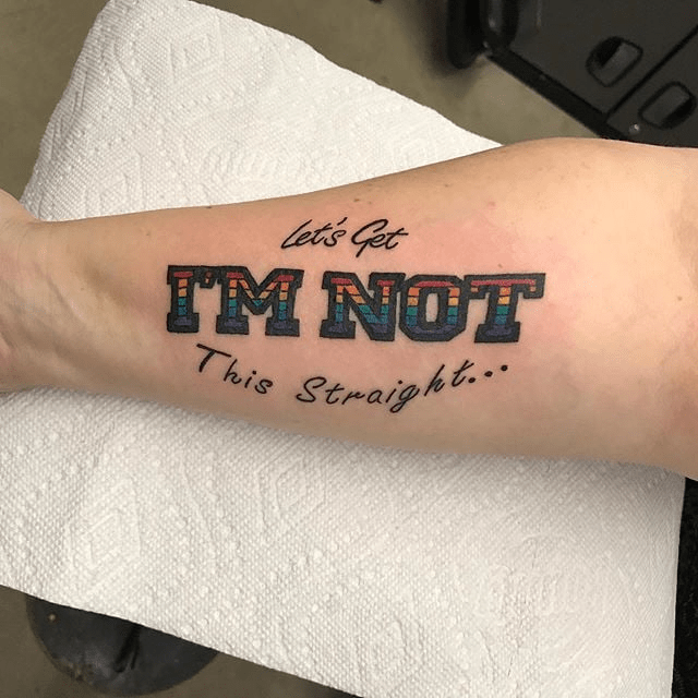 Best gay pride tattoo