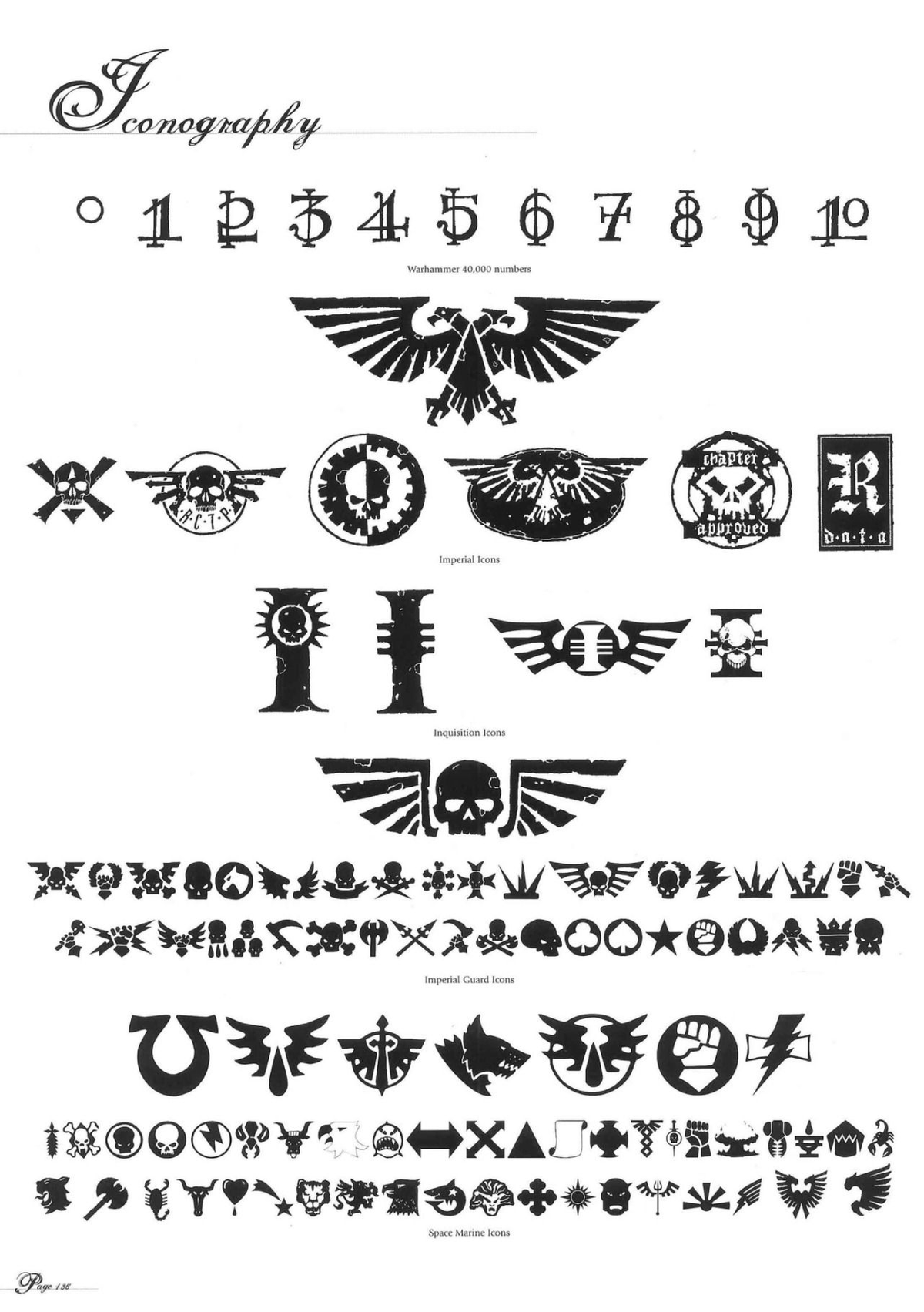 Warhammer 40k font