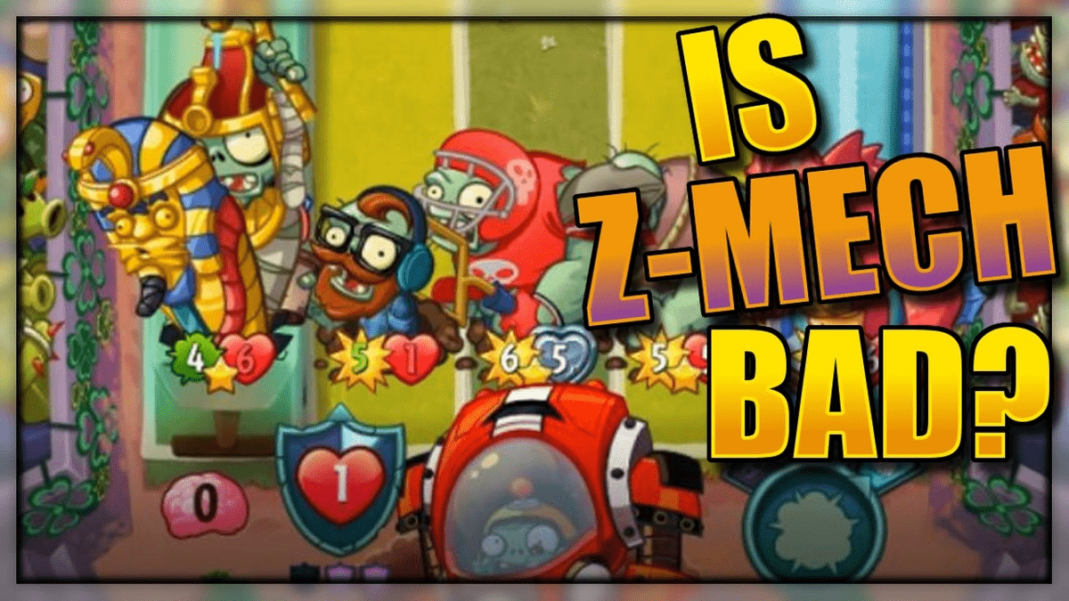 Plants vs zombies heroes z mech