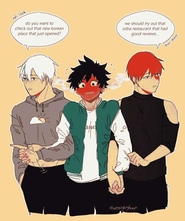 Todoroki x deku gay sex