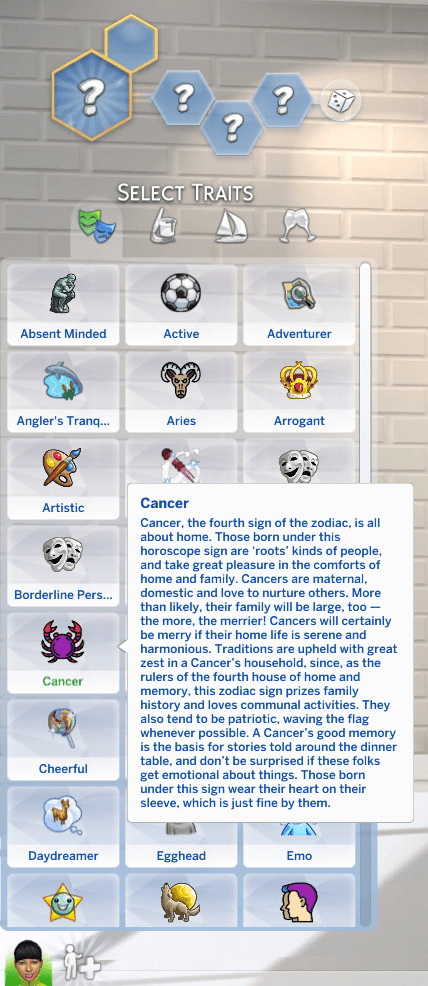 How to add lot traits sims 4