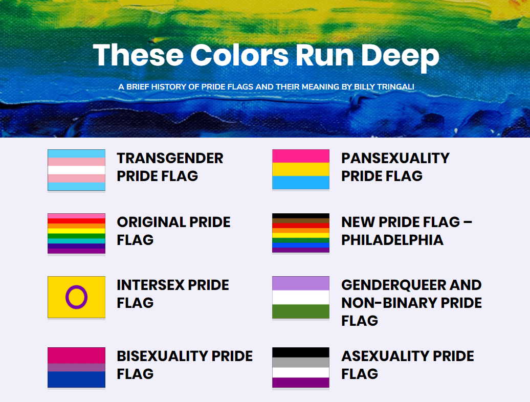 All the gay flag meanings