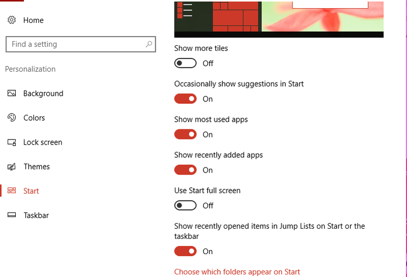 File explorer opens on startup