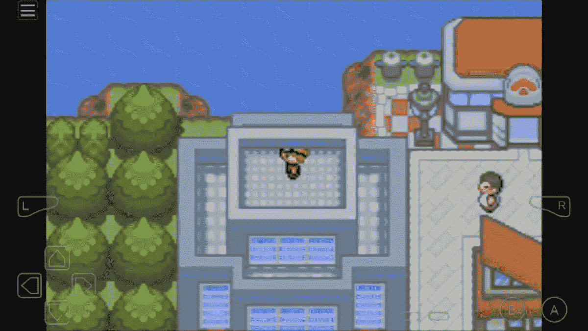 Walk through walls pokemon blue