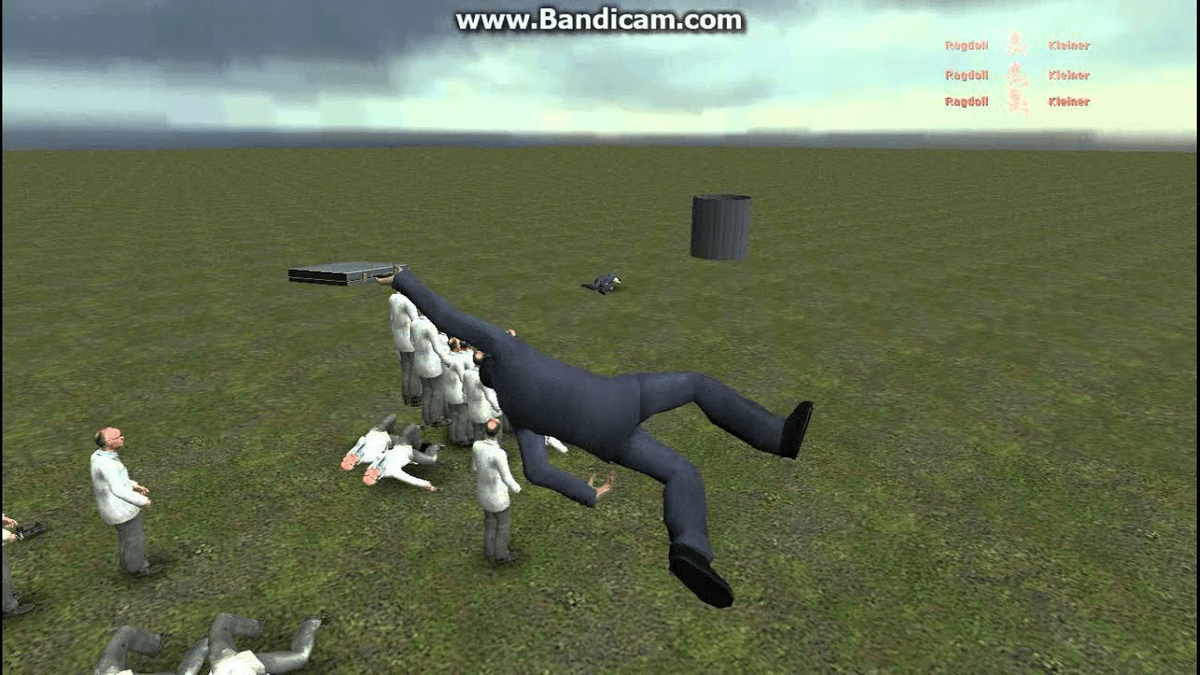 How to make a ragdoll in gmod