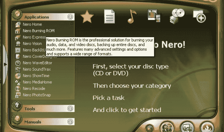 Baixar nero start smart