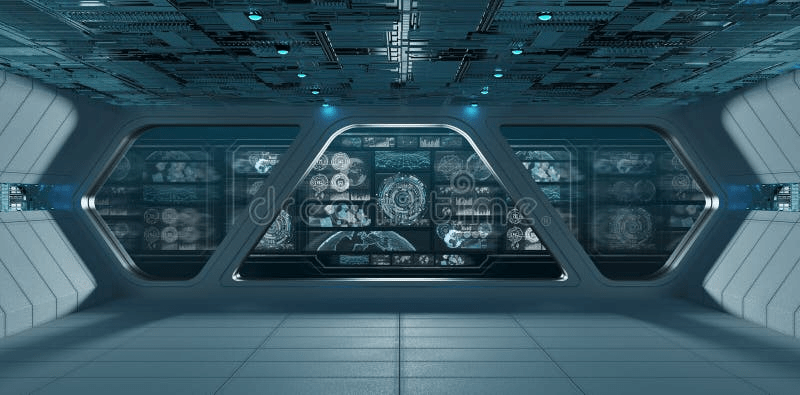 Star wars spaceship interior