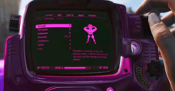 Pipboy map mod fallout 4