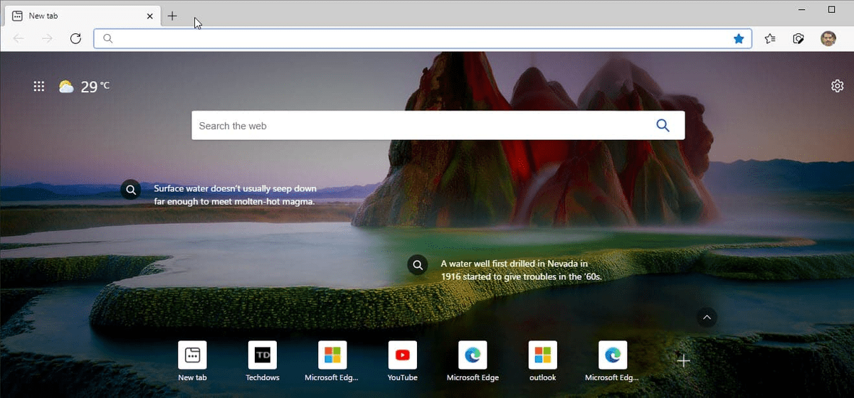 Microsoft edge running slow