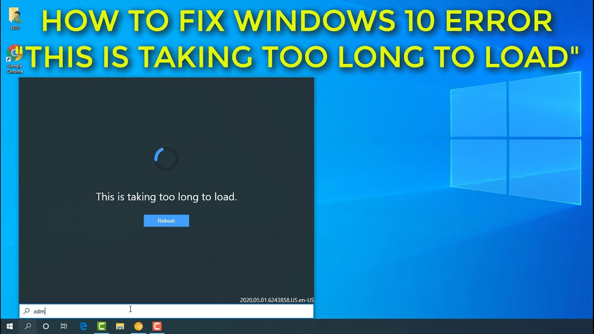 Windows 10 takes forever to