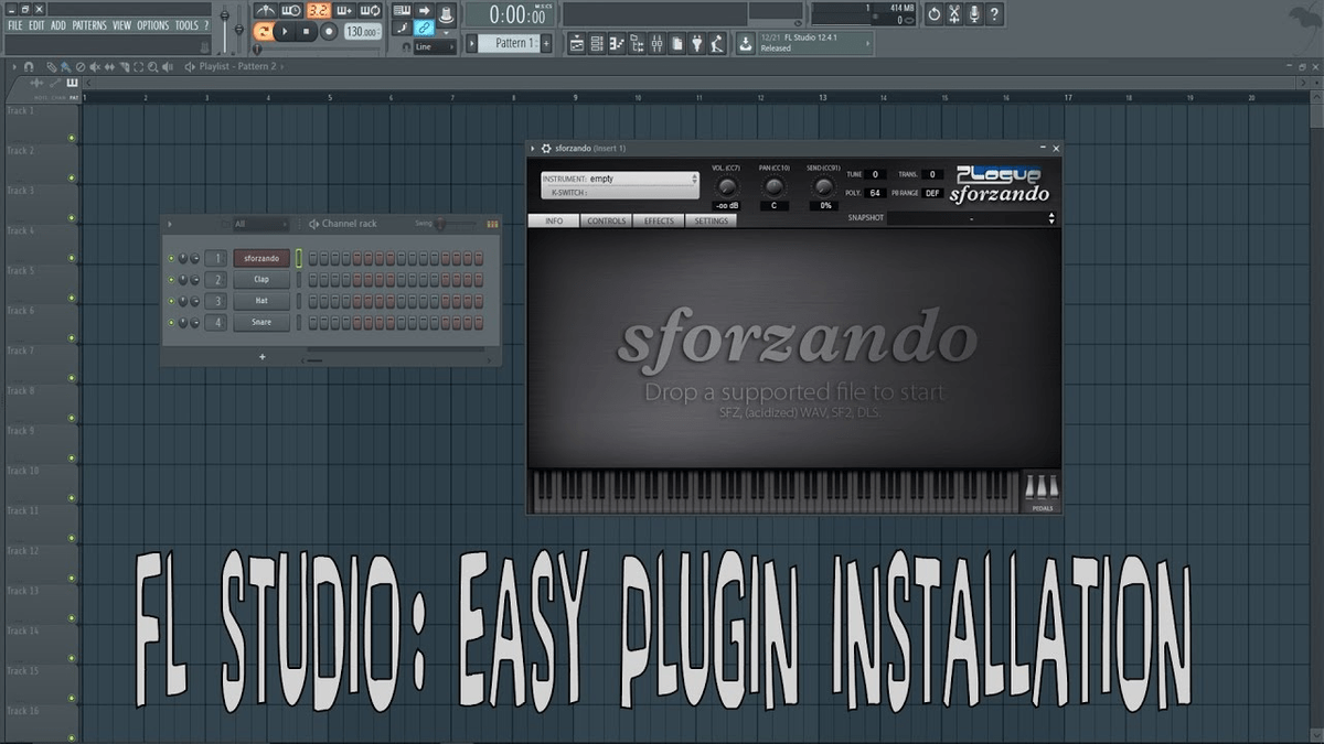How to add soundfonts to fl studio 12