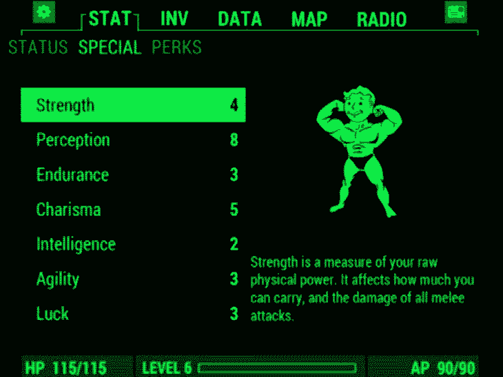 Fallout 4 character creation cheat