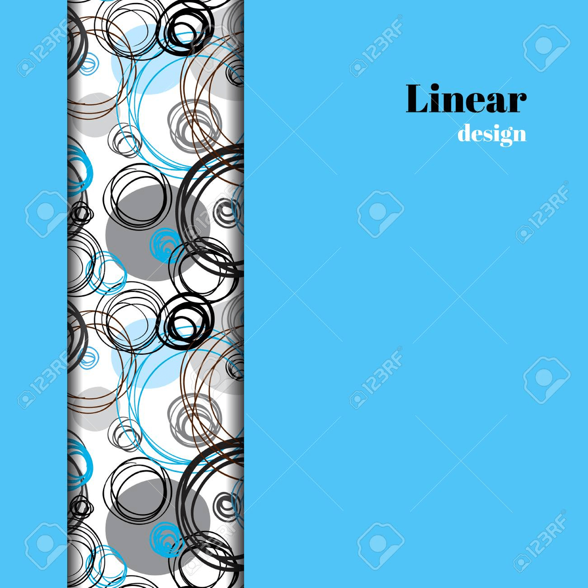 Black and blue border