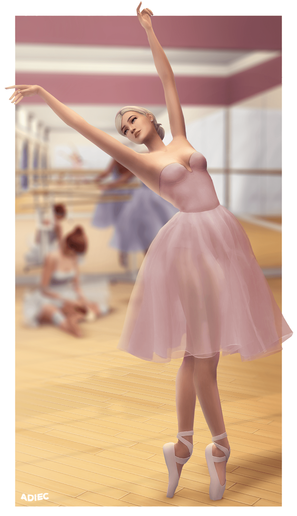Sims 4 ballerina mod