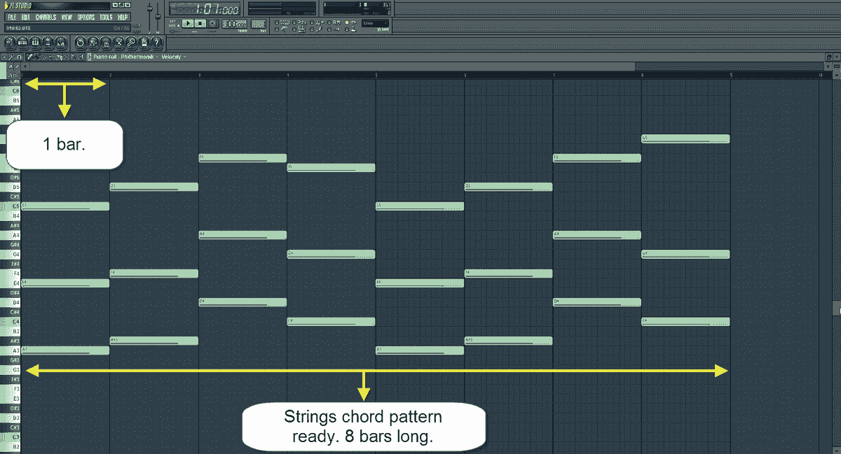Fl studio piano roll chords
