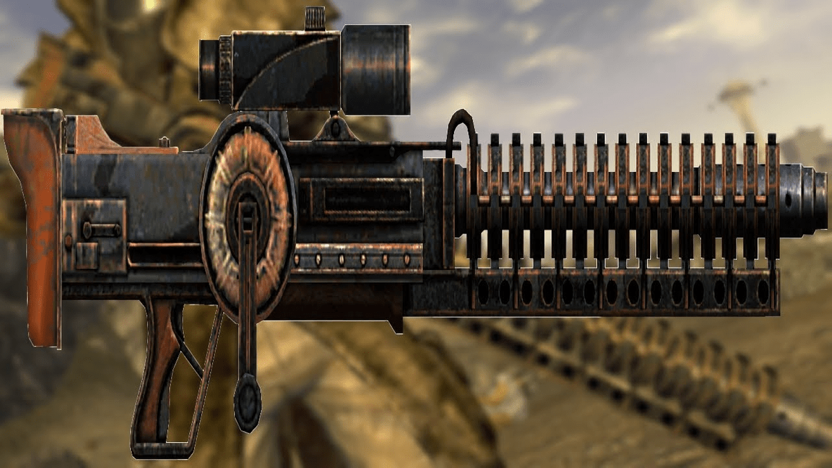 Gauss rifle fallout new vegas