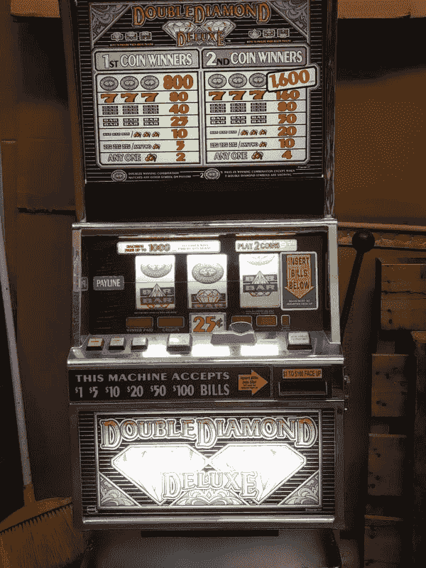 Resetting igt double diamond slot machine
