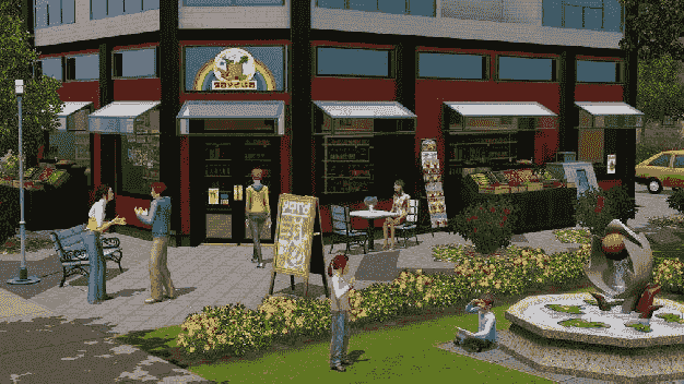 The sims 3 town life