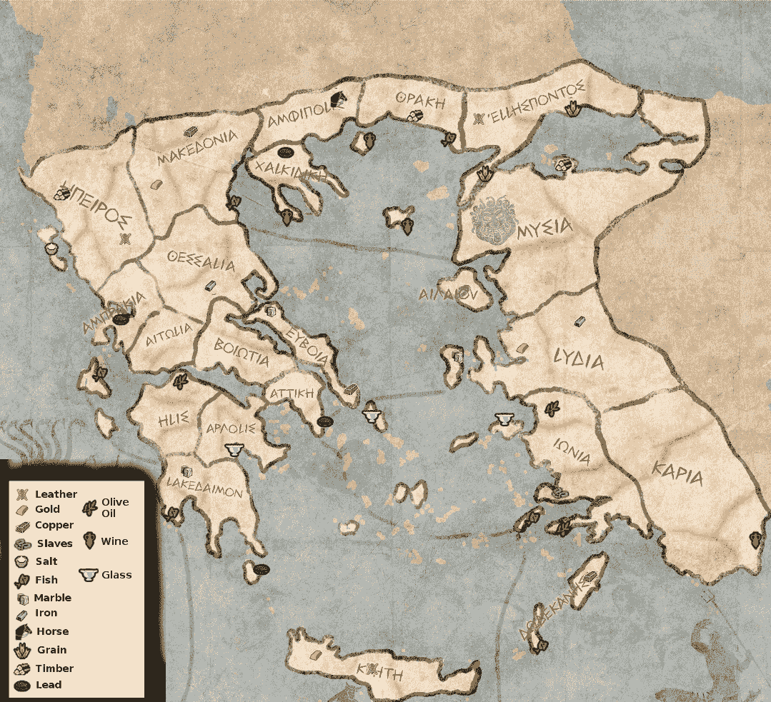 Total war rome 2 resource map