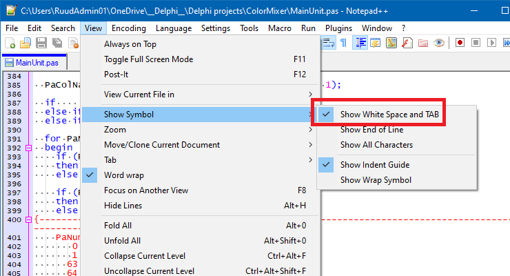 How to run python script in notepad++