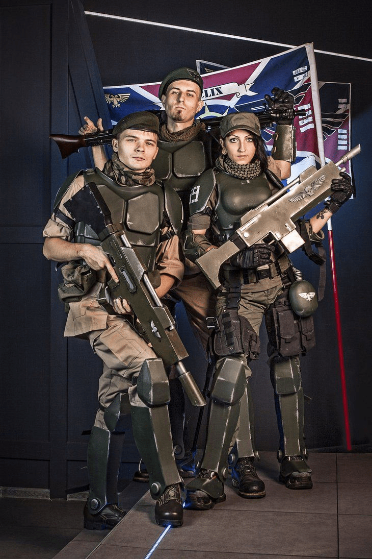 Imperial guard flak armor