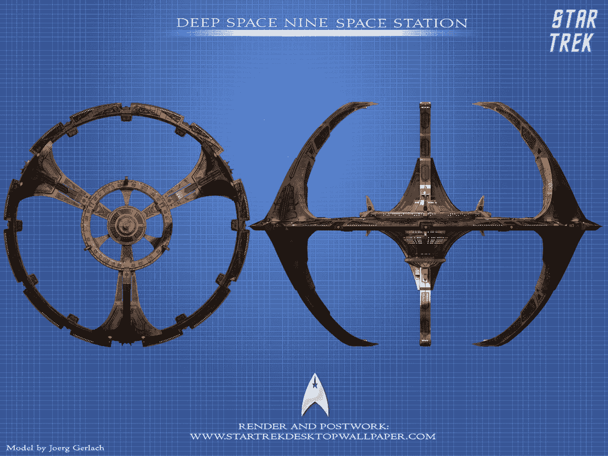 Star trek deep space nine models
