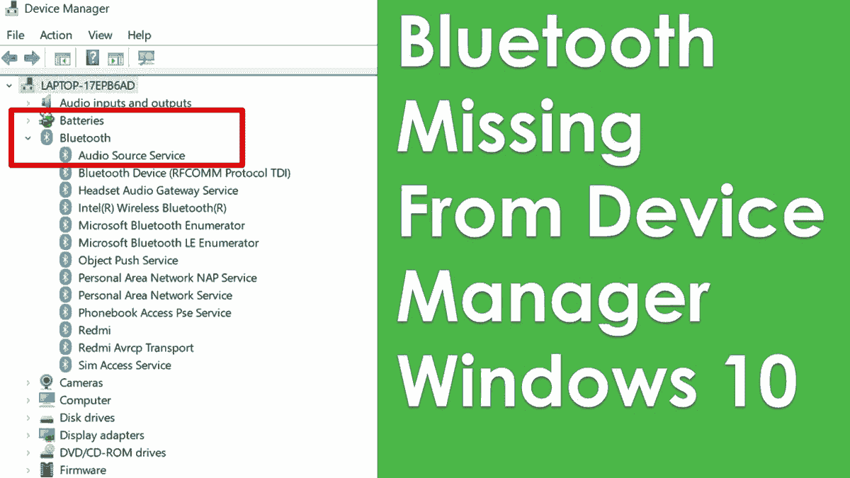 No imaging devices in device manager windows 10