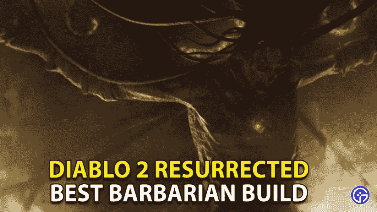 Best barbarian build diablo 2