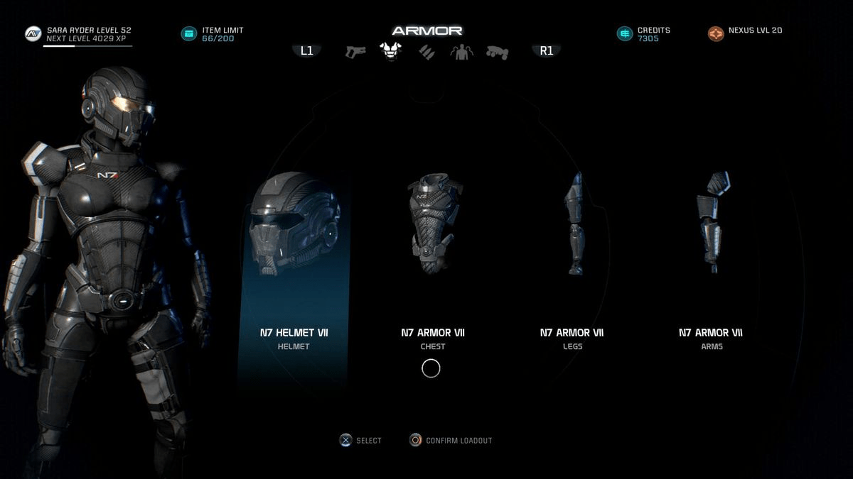 Best Armor Mass Effect 3