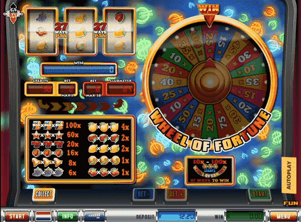 Wheel of fortune slot machine 4d payout