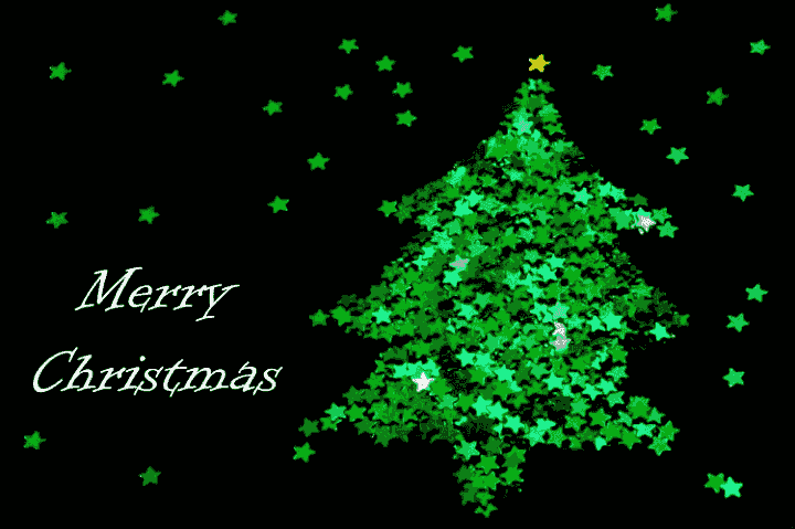 Happy christmas trees