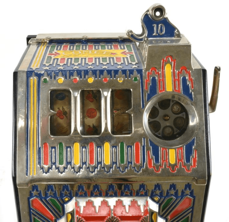 Pace comet fancy front slot machine
