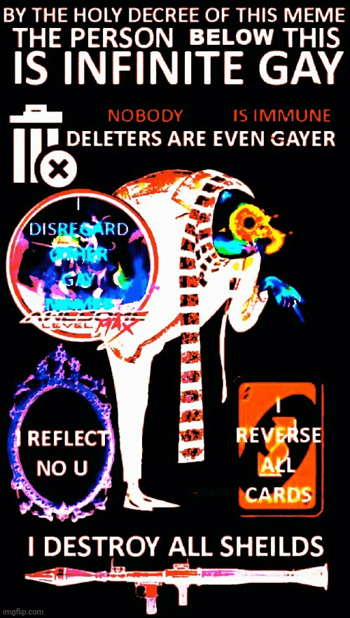 Infinite uno reverse card