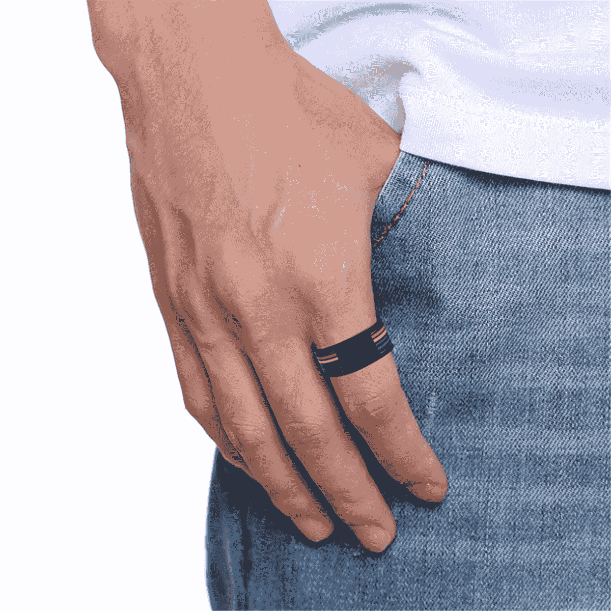 Gay men fashion rings