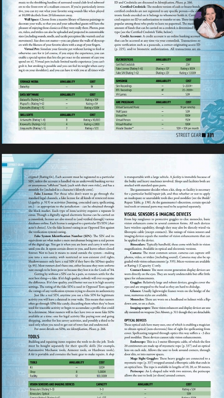 5th edition shadowrun fillable character sheet