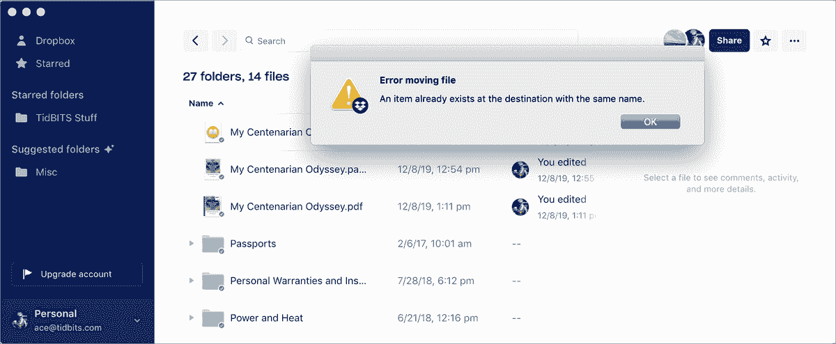 Dropbox paper desktop app
