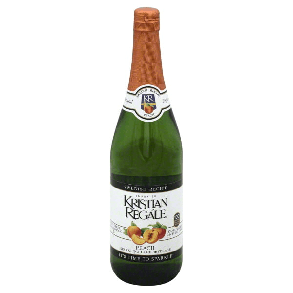 Kristian regale sparkling apple juice
