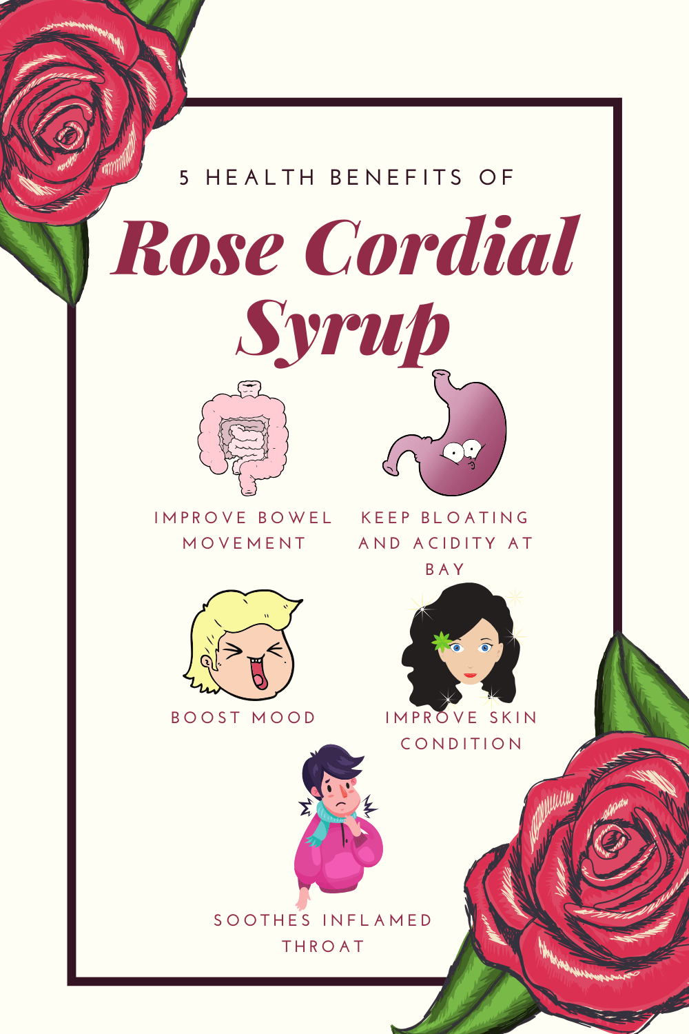 5 Health Benefits of Rose Cordial Syrup - Food and Beve...