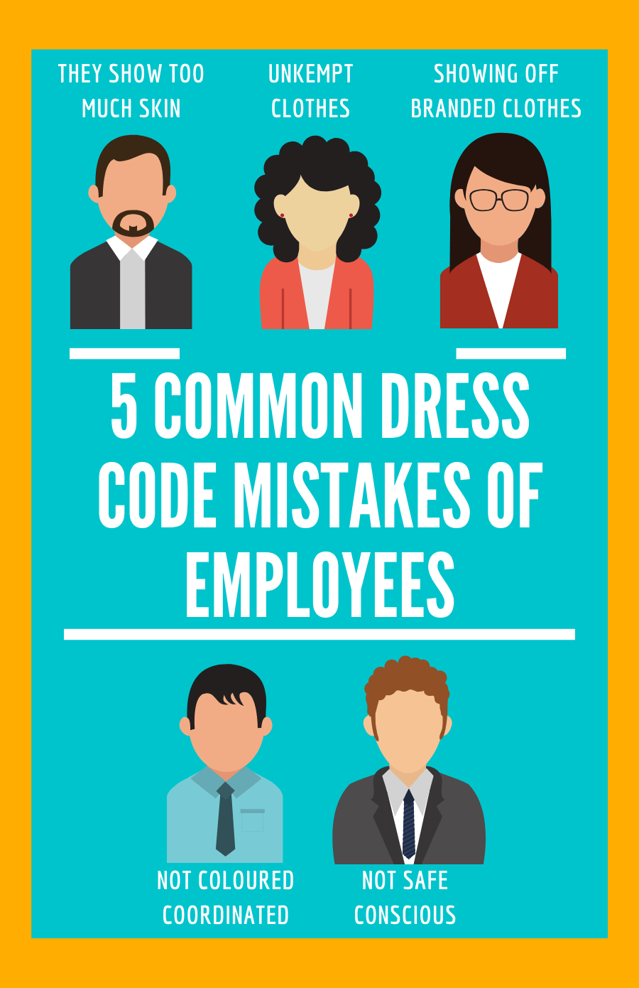 5 Common Dress Code Mistakes of Employees - smart work ...