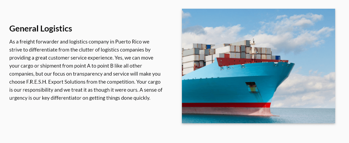 Freight Transportation Arrangement