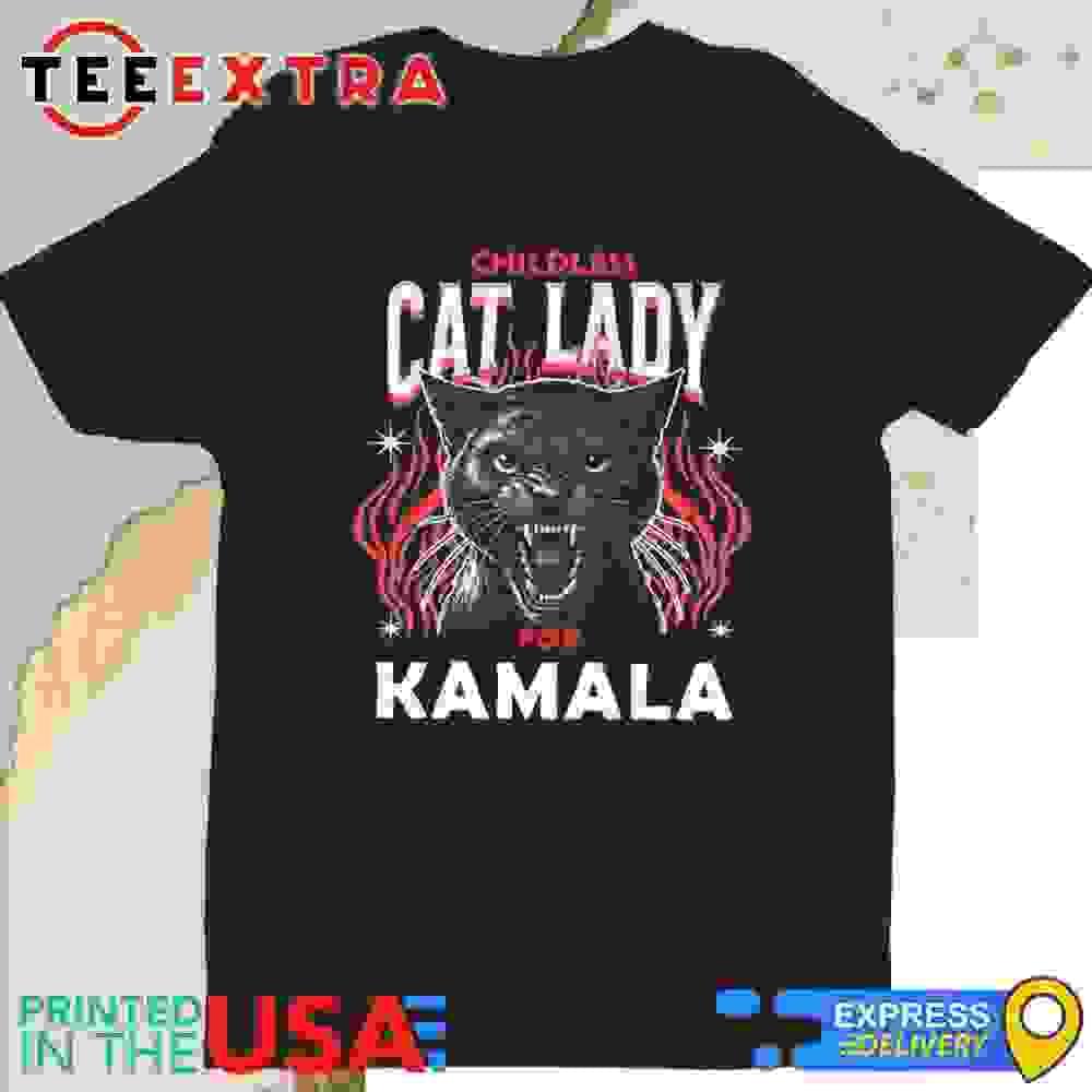 Official Childless Cat Lady Harris 2024 Vote Democrat K...
